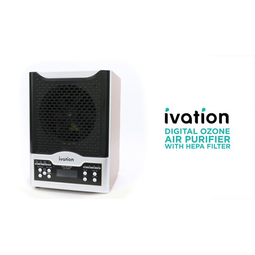 Ivation 5-in-1 Air Purifier and Ozone Generator with HEPA Filter & Reviews | Wayfair